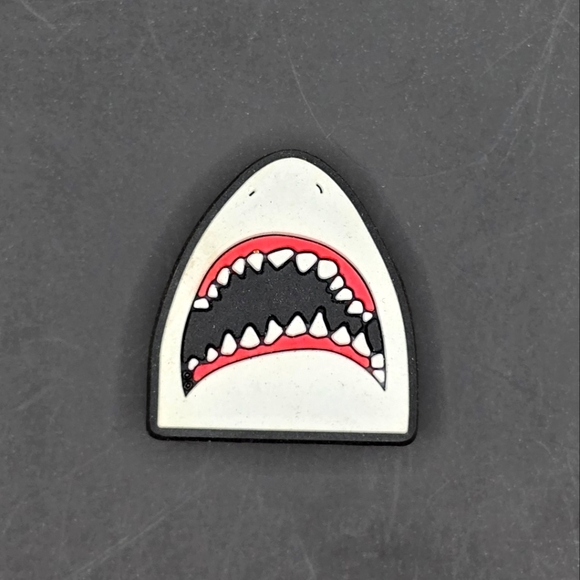 CROCS | Accessories | 55 Jaw White Shark Croc Charm | Poshmark